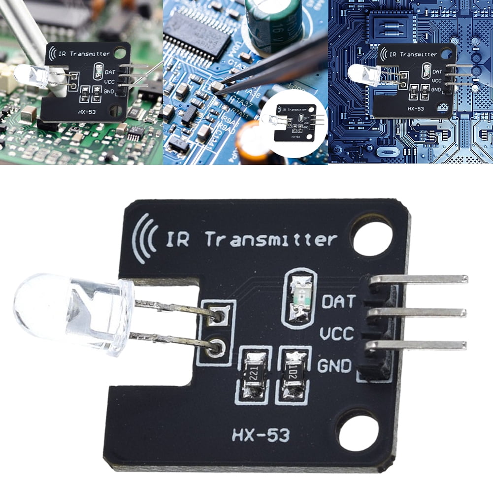 Husxh Ir Infrared Receiver Sensor Module Digital 38khz Ir Transmitter And Receiver Sensor Kit 5v