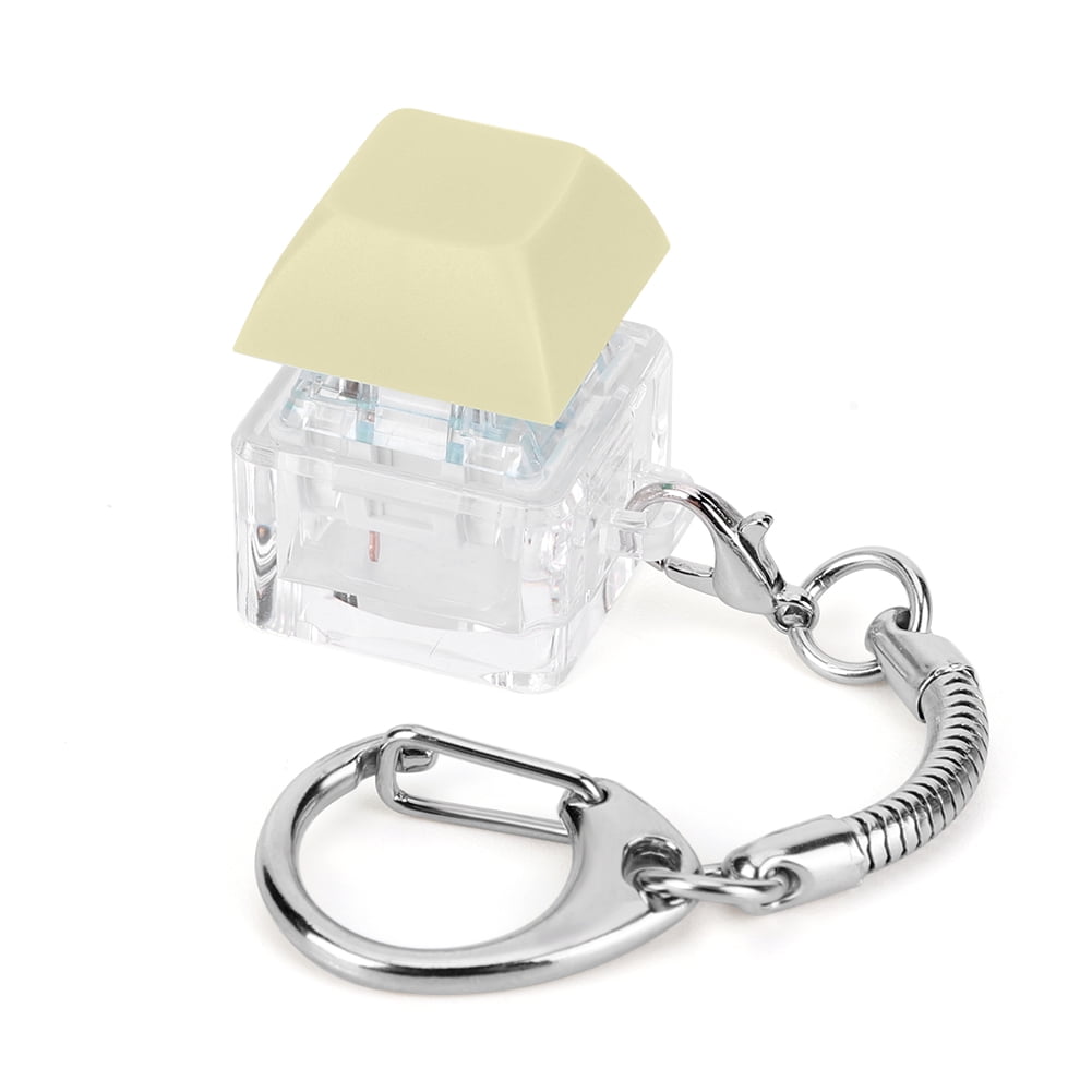 husxh Keyboard Fidget Keychain 1 Key Mechanical Keyboard Keychain DIY ...