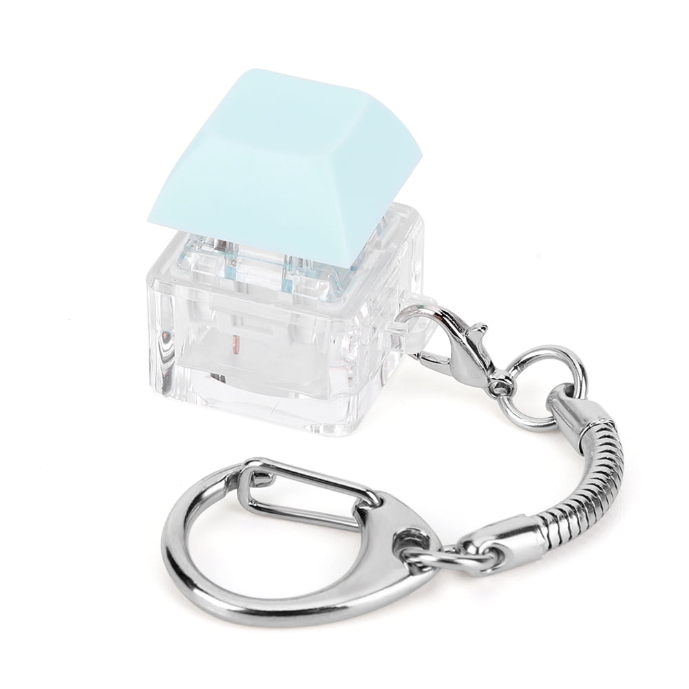 husxh Keyboard Fidget Keychain 1 Key Mechanical Keyboard Keychain DIY ...