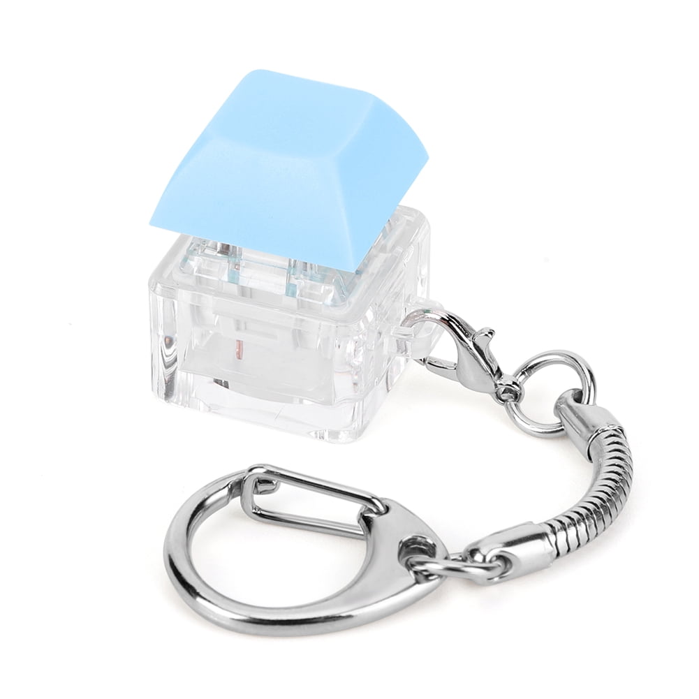husxh Keyboard Fidget Keychain 1 Key Mechanical Keyboard Keychain DIY ...