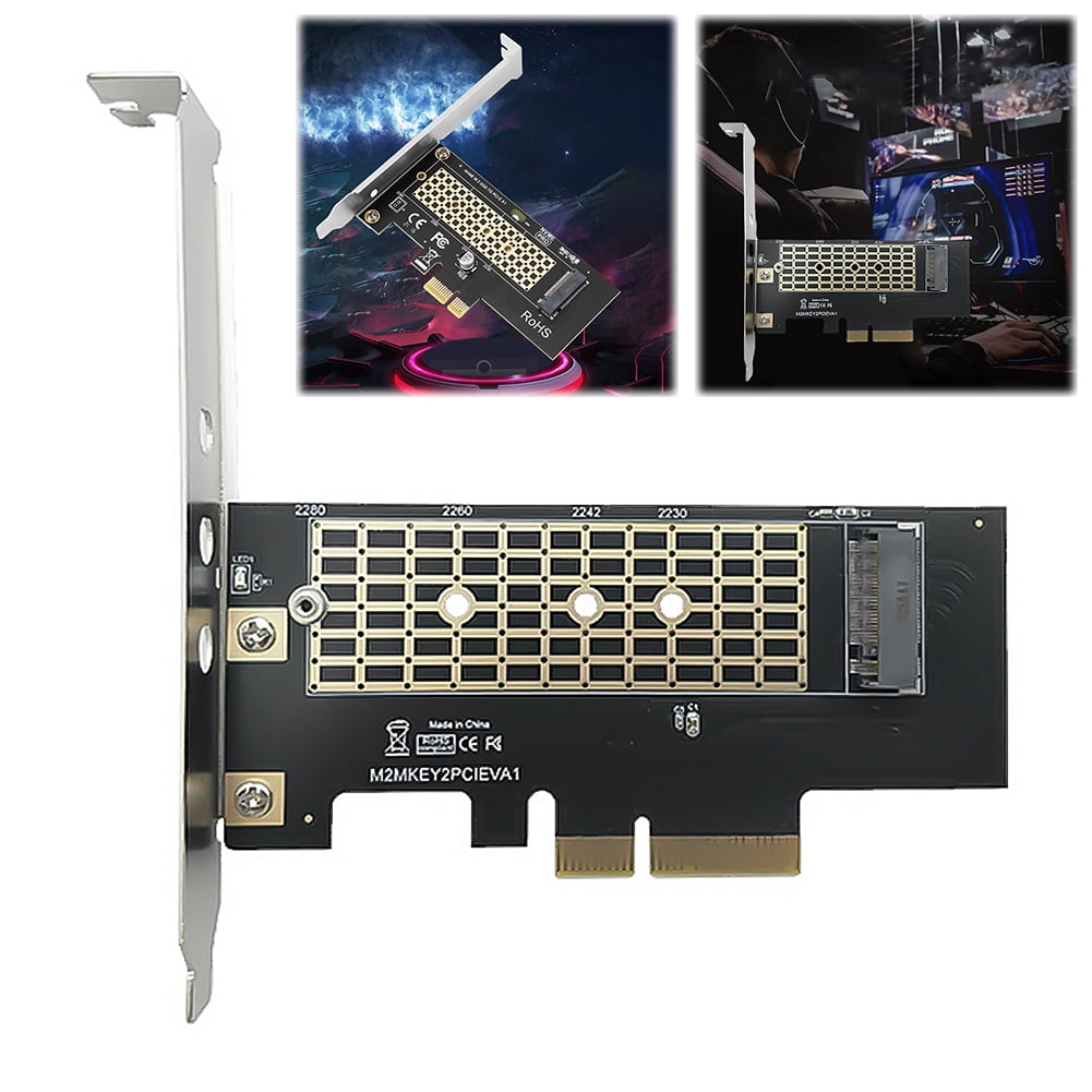 husxh M.2 NVME SSD To PCIe 3.0 X1 Adapter Card 8Gbps M.2 NVME To PCIe 3 ...