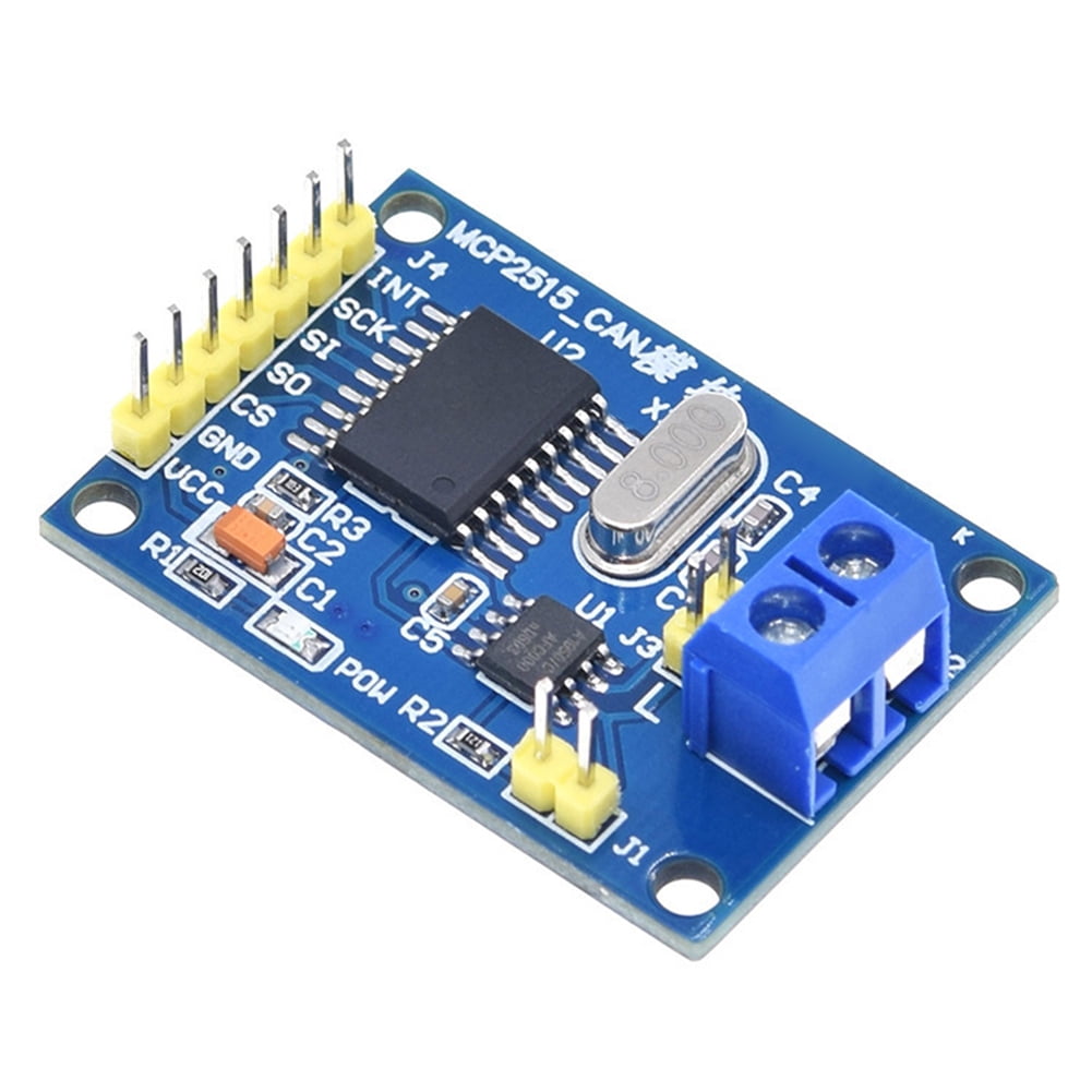 husxh MCP2515 CAN Bus Driver Module Board TJA1050 Receiver SPI for 51 ...