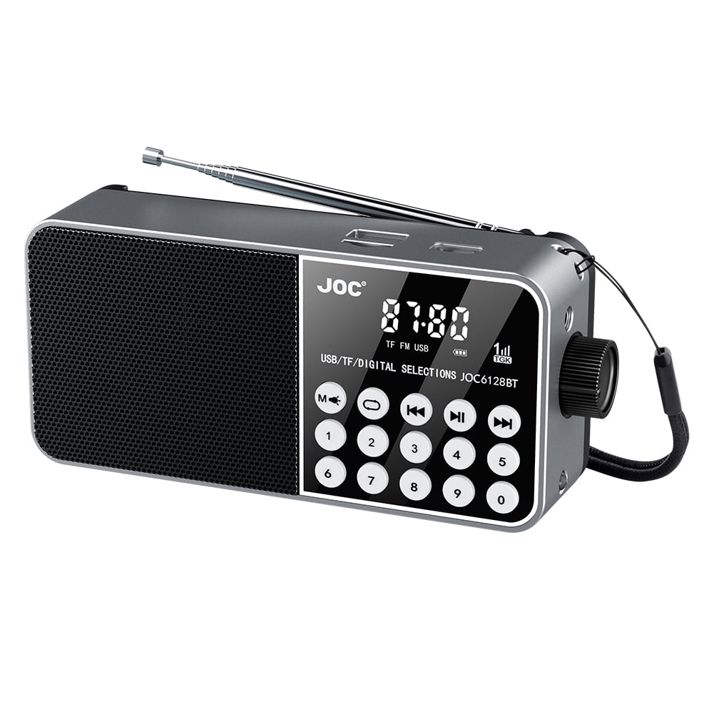 husxh Mini Portable Radio Bluetooth-Compatible Broadcasting Player ...