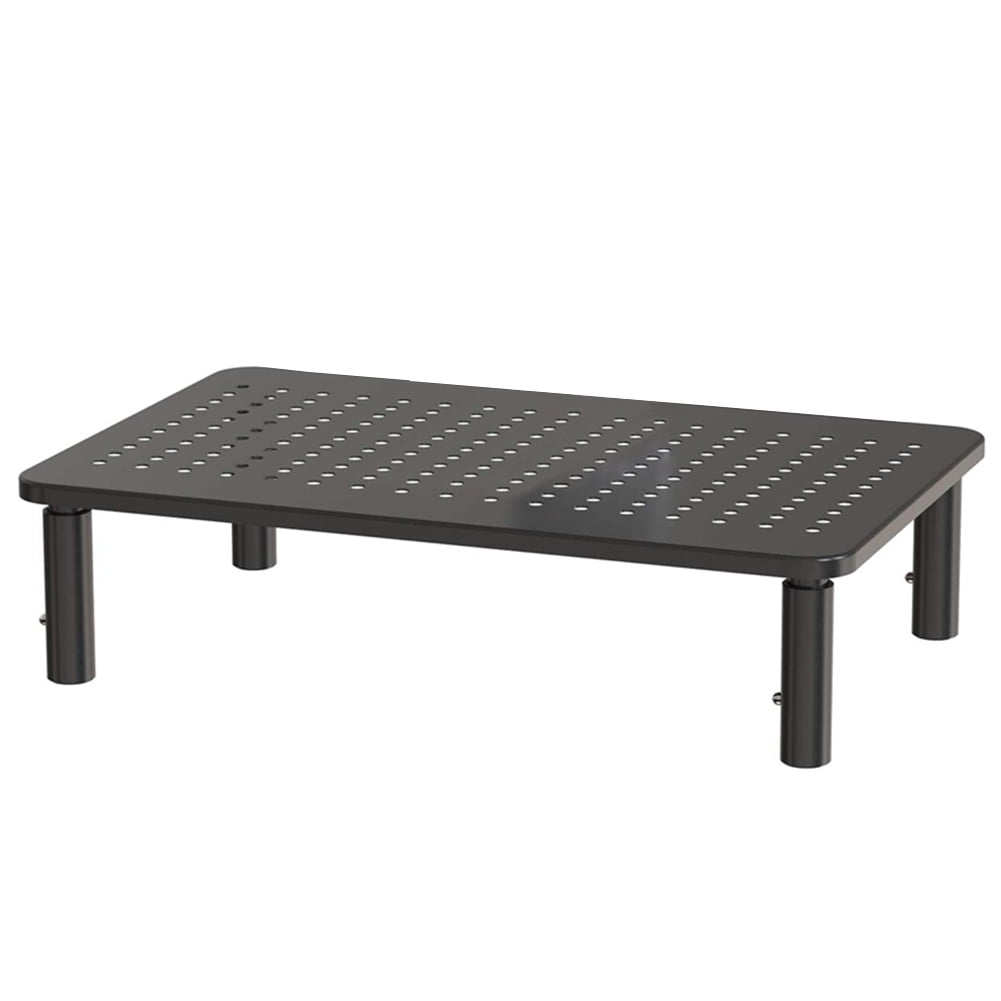 husxh Monitor Stand with Airflow Vents Desktop Monitor Riser 3 Height ...