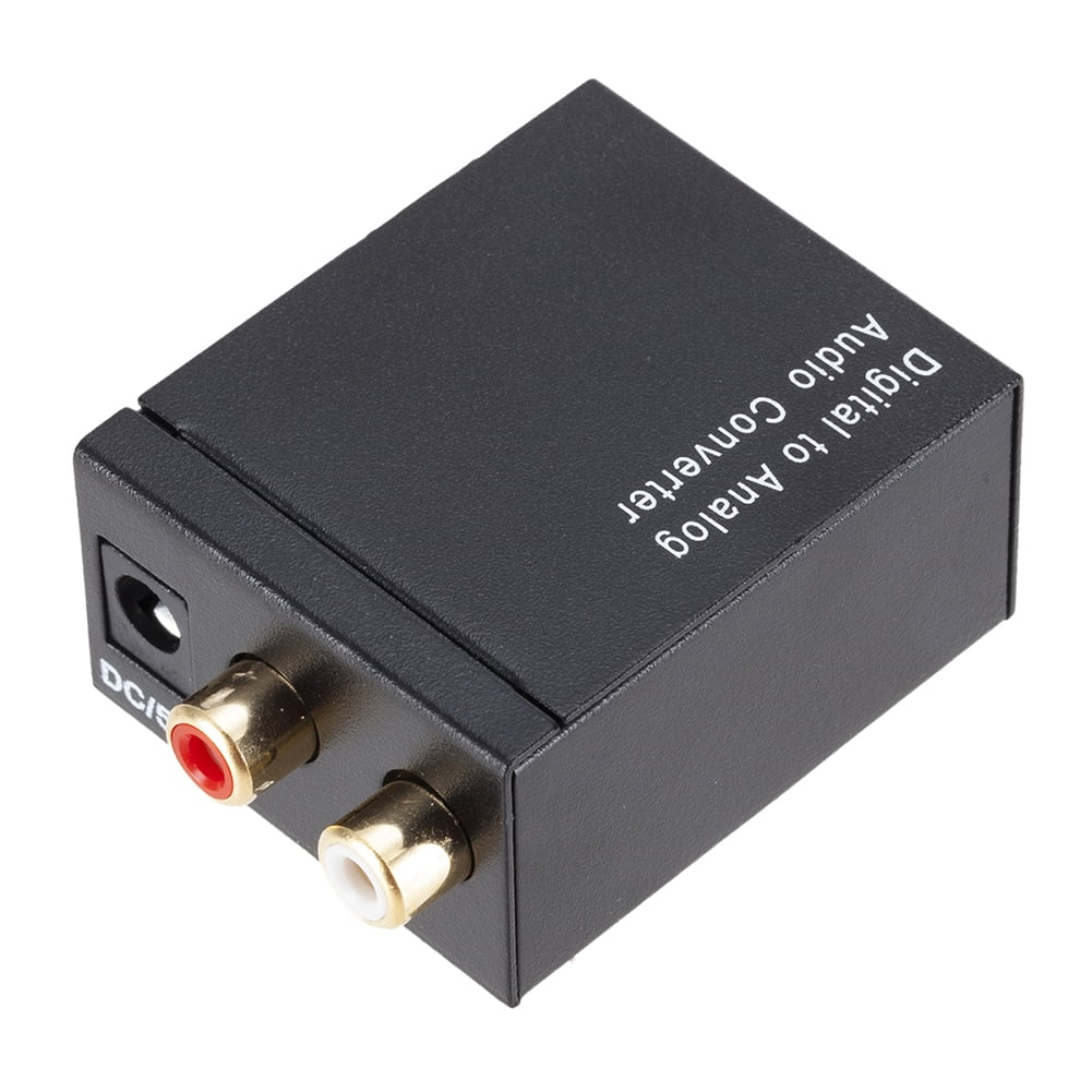 husxh Optical Fiber Toslink Coaxial Durable Digital to Analog Converter ...