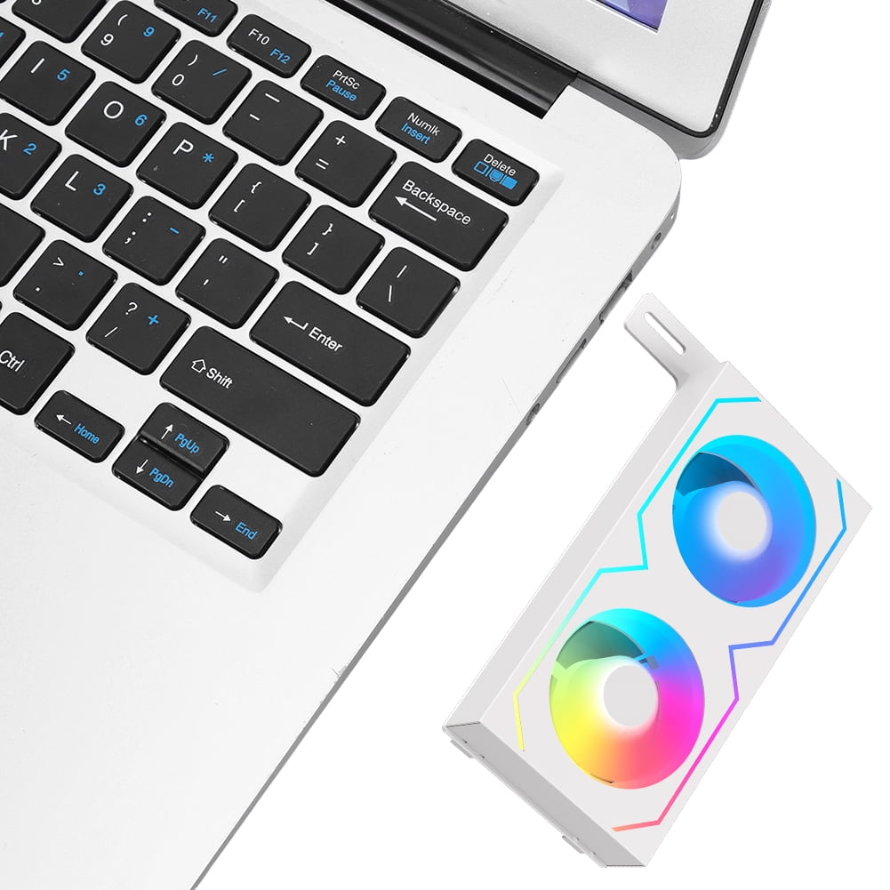 husxh PC Memory Cooling Radiator 4Pin PWM/5V 3Pin ARGB 600 -3600RPM RAM Radiator Heatsink with ...