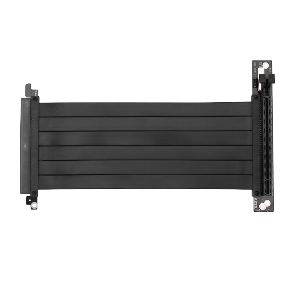 husxh PCI-E3.0/PCI-E 4.0 X16 Riser Cable High Speed Flexible Extender ...