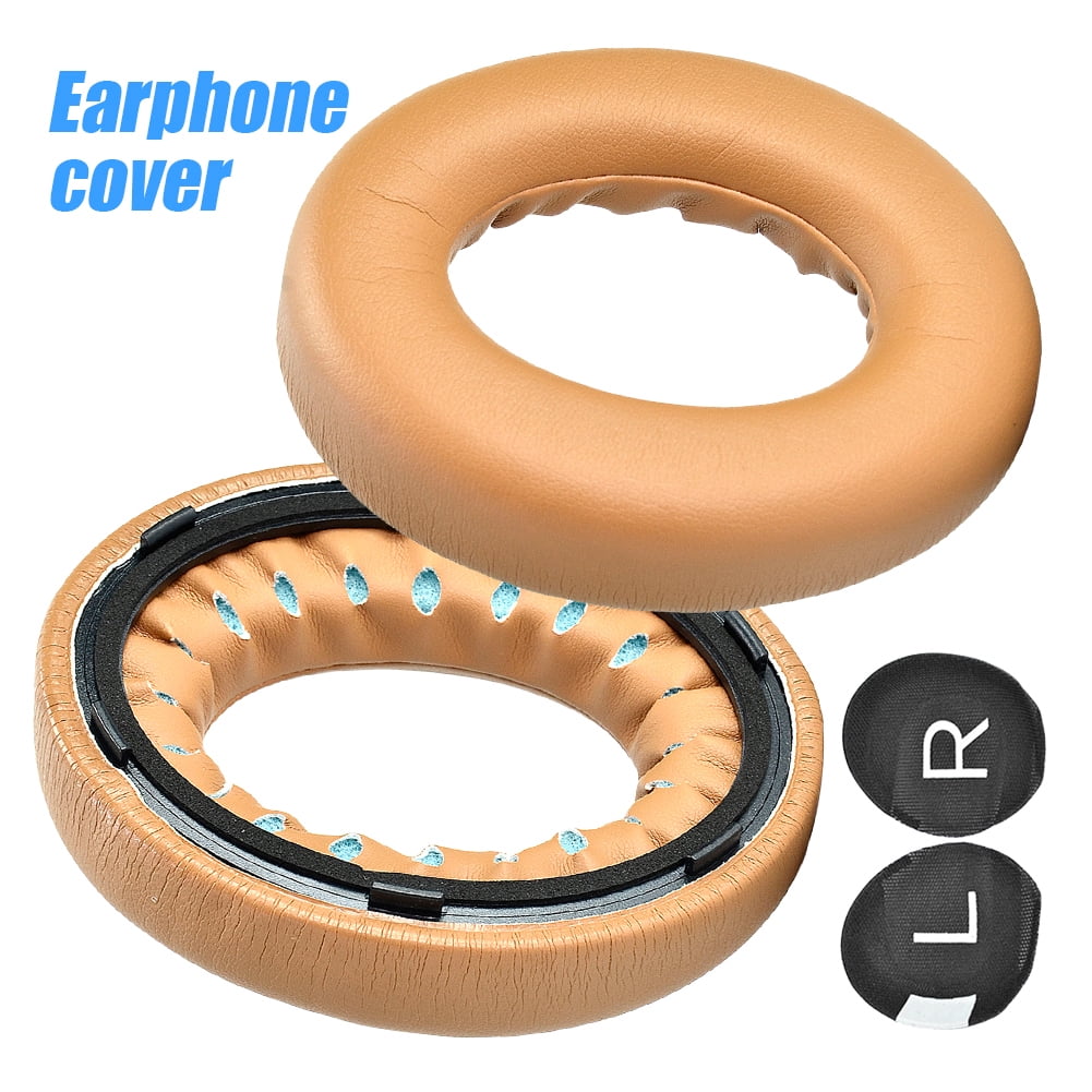 husxh Protein Leather/Sheepskin with Memory Foam Ear Cushion Cover ...