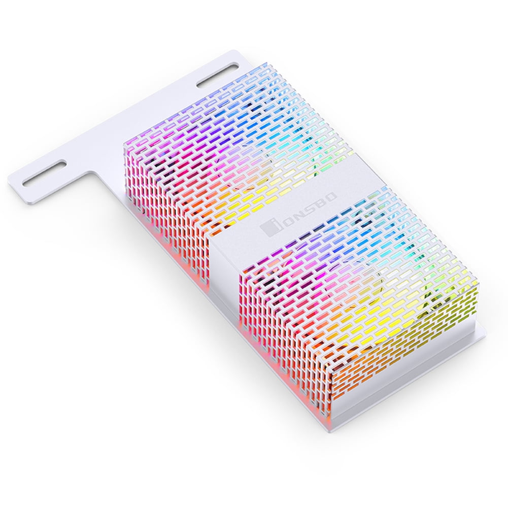 husxh RAM Heatsink Cooler 4Pin PWM Dual 5020 Fans 3600RPM PC Memory ...