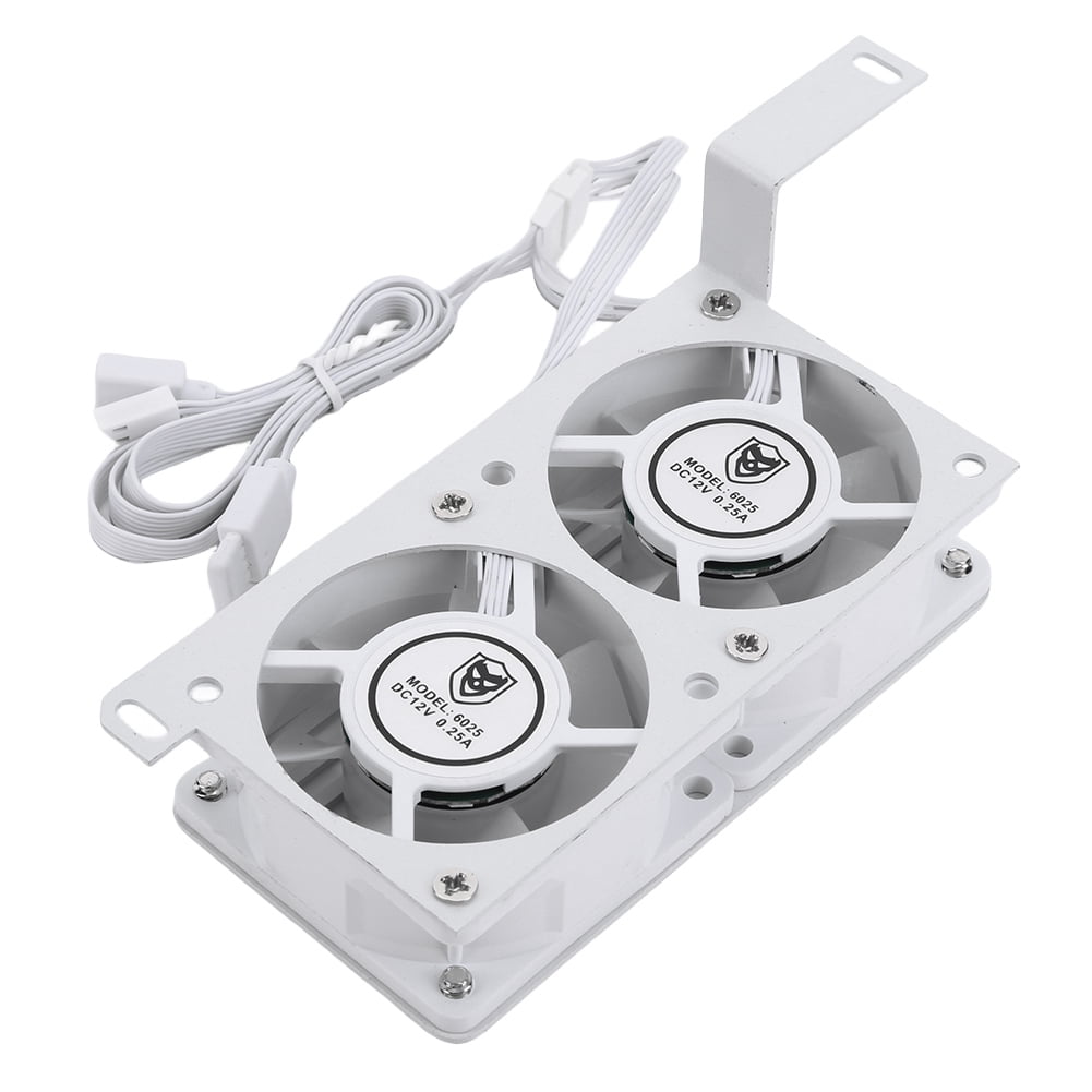 husxh RAM Memory Cooling Fan ARGB Syn Low Noise Cooling Fan with Dual 60mm Fan PWM 1000-3000RPM ...