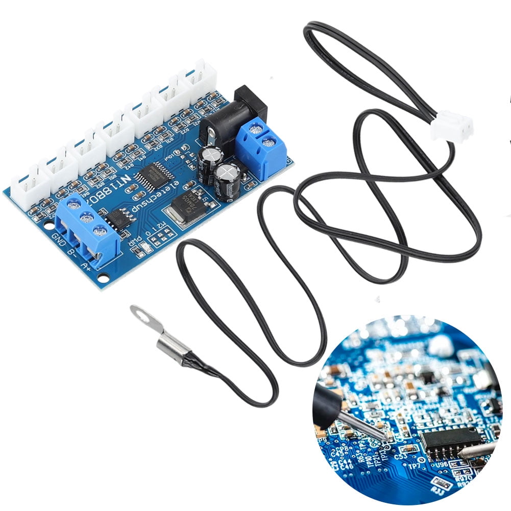 husxh RS485 Modbus Rtu Remote Acquisition Monitoring Module DC 12V 7 ...