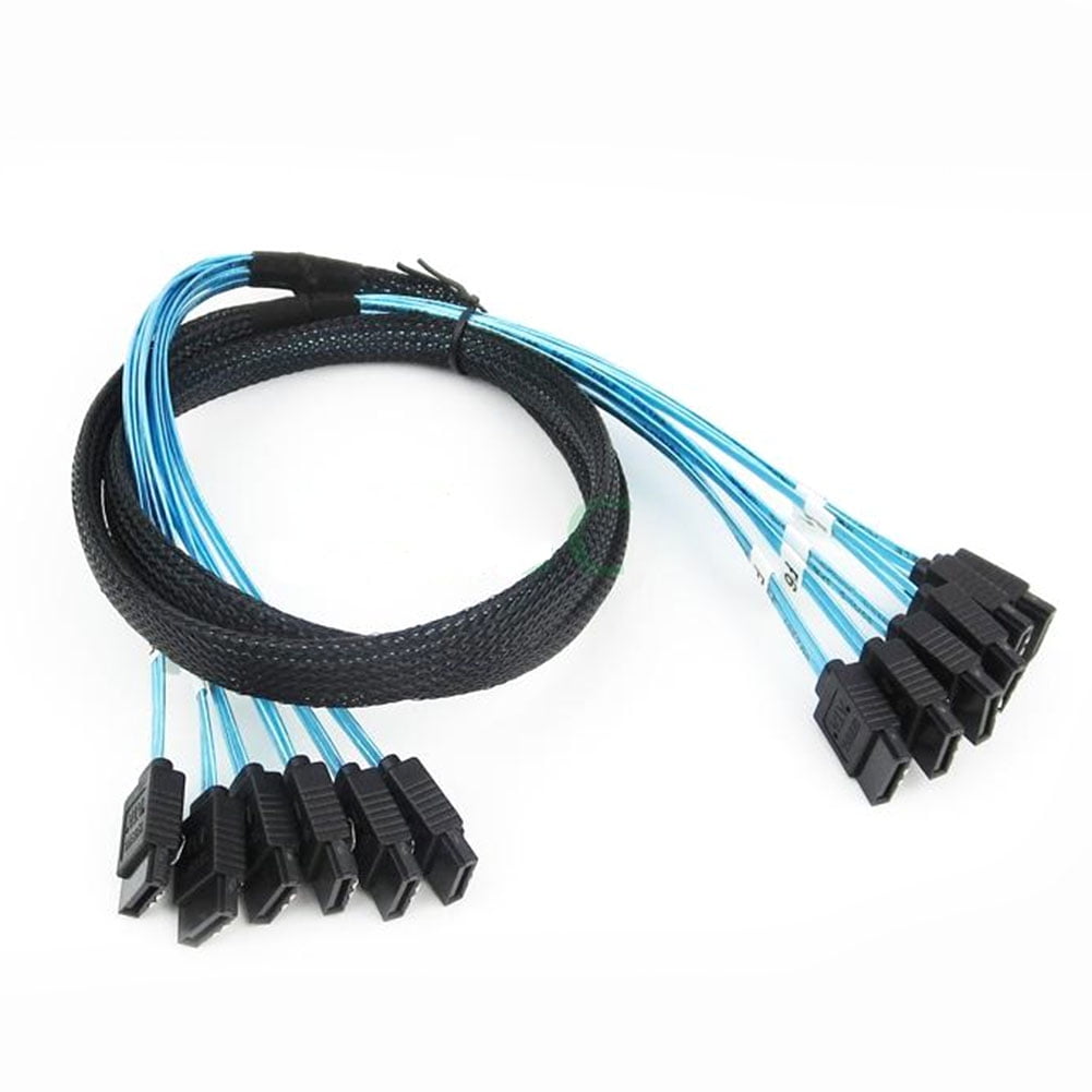husxh SATA III SAS Cable SATA 7 Pin Female to SATA 7 Pin Female Data ...