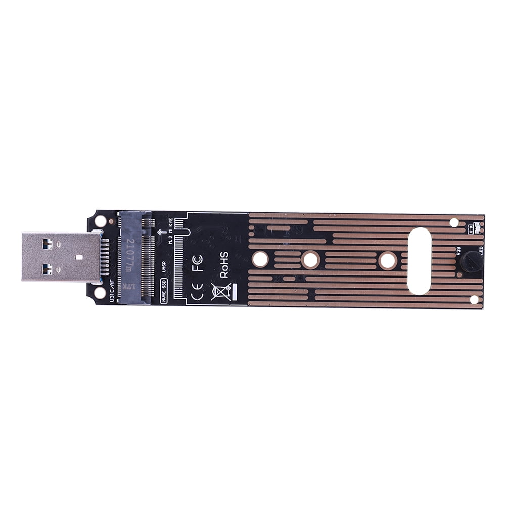 husxh SSD Adapter M.2 NVME SSD To USB Adapter Hard Disk Converter ...