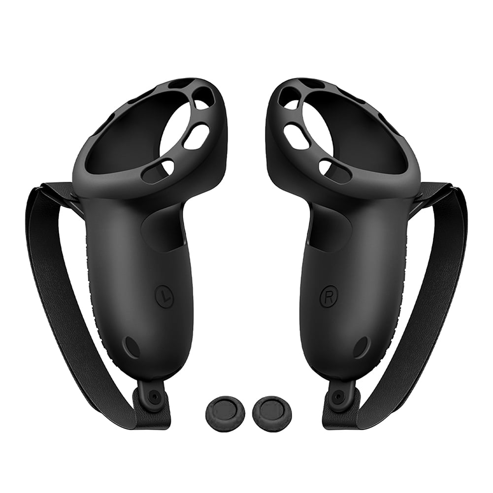 husxh Silicone Gaming Controller Grips Cover Anti-Slip 2 Rocker Cap VR ...