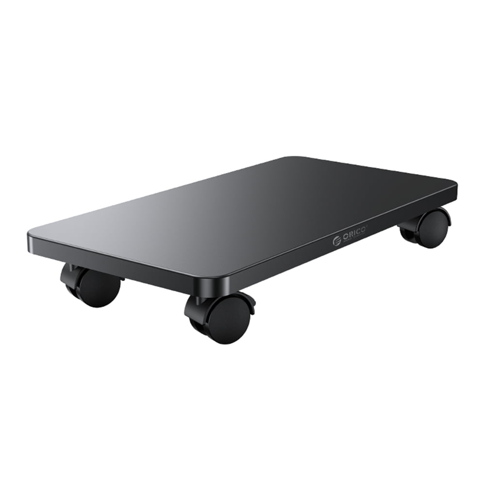 husxh Steel Computer Tower Stand with Locking Rolling Caster CPU Stand ...