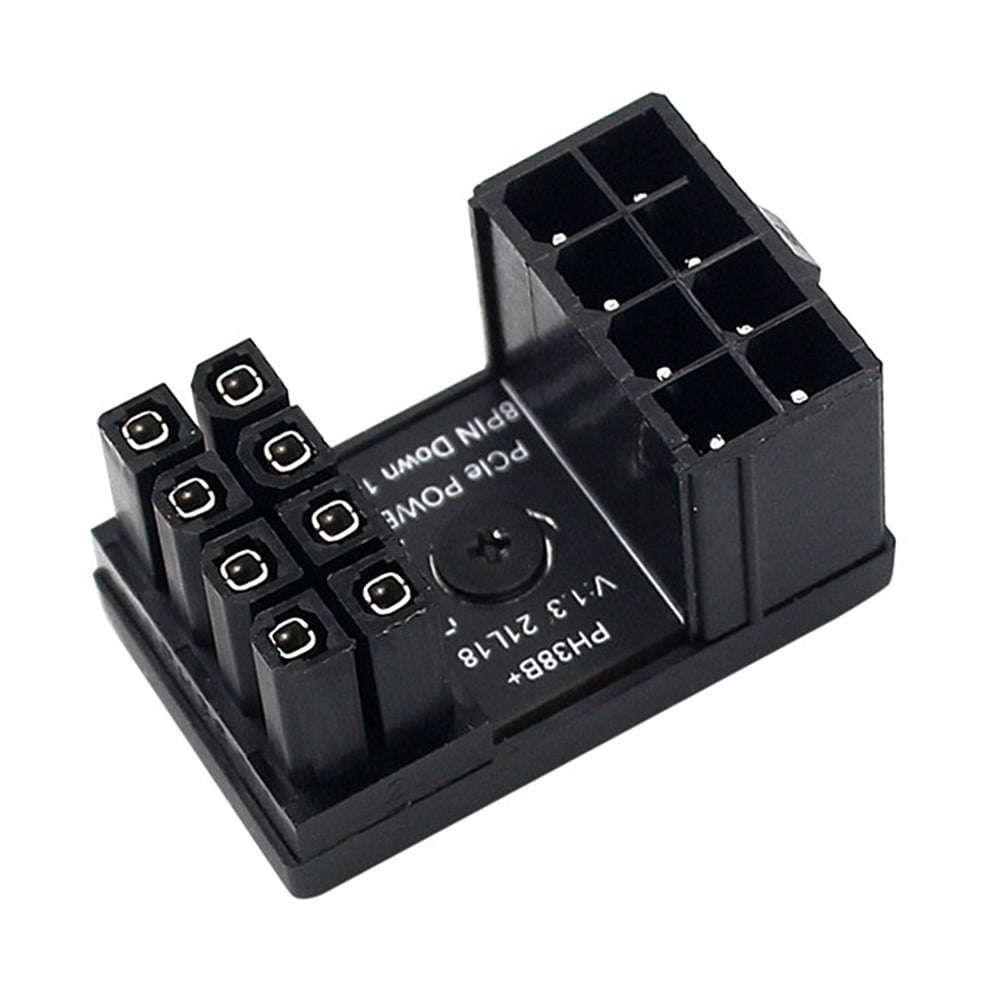 husxh Turn Connector 8 Pin Power Adapter Board 6 Pin GPU Power Board ...