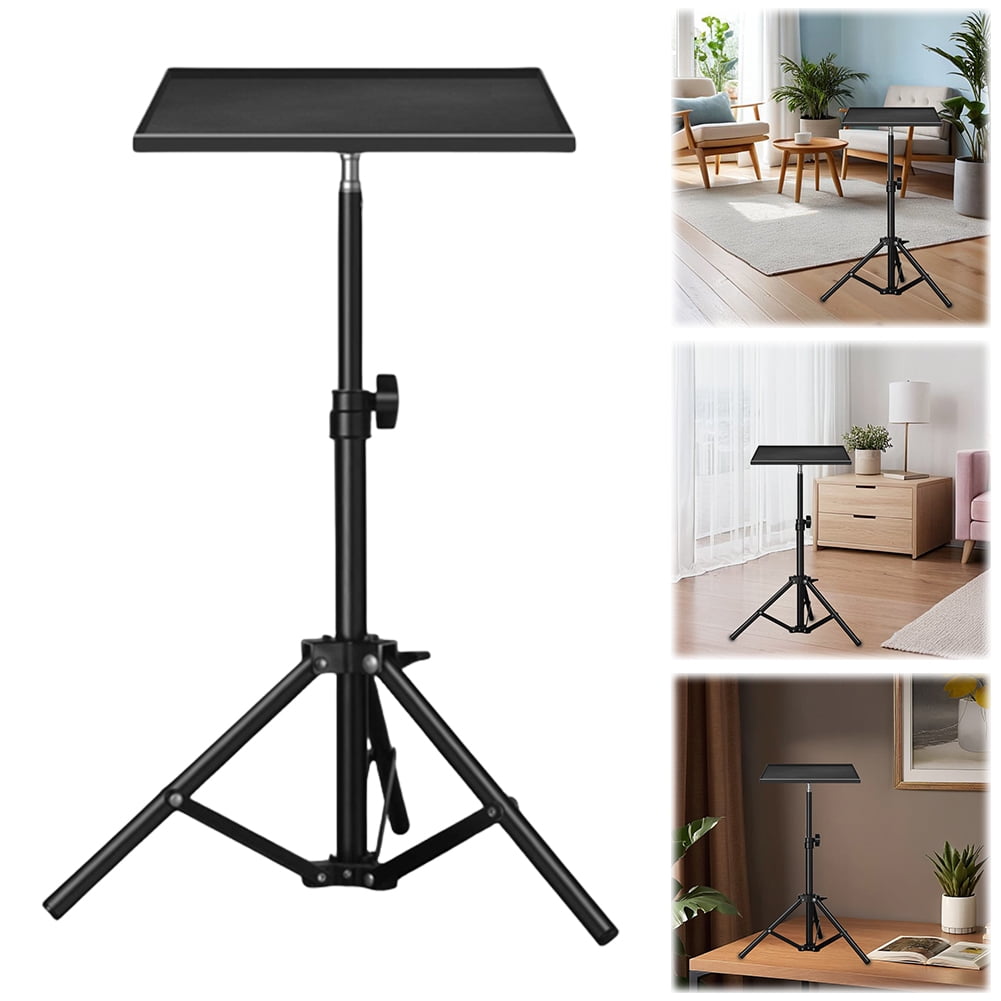 husxh Universal Laptop Projector Tripod Stand 1/4inch Thread DJ ...