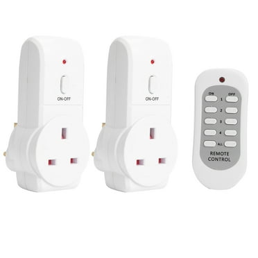 DEWENWILS Electrical Plug Receiver, Wireless Remote Control Outlet ...