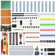 smraza Basic Starter Kit with Breadboard, Power Supply, Jumper Wires ...