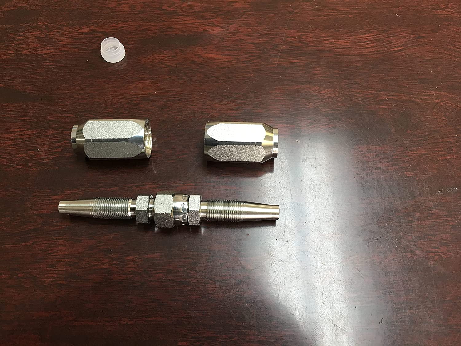 hydraulic fitting 1 female JIC 1 male JIC Field Repair Kit Reusable 2 ...