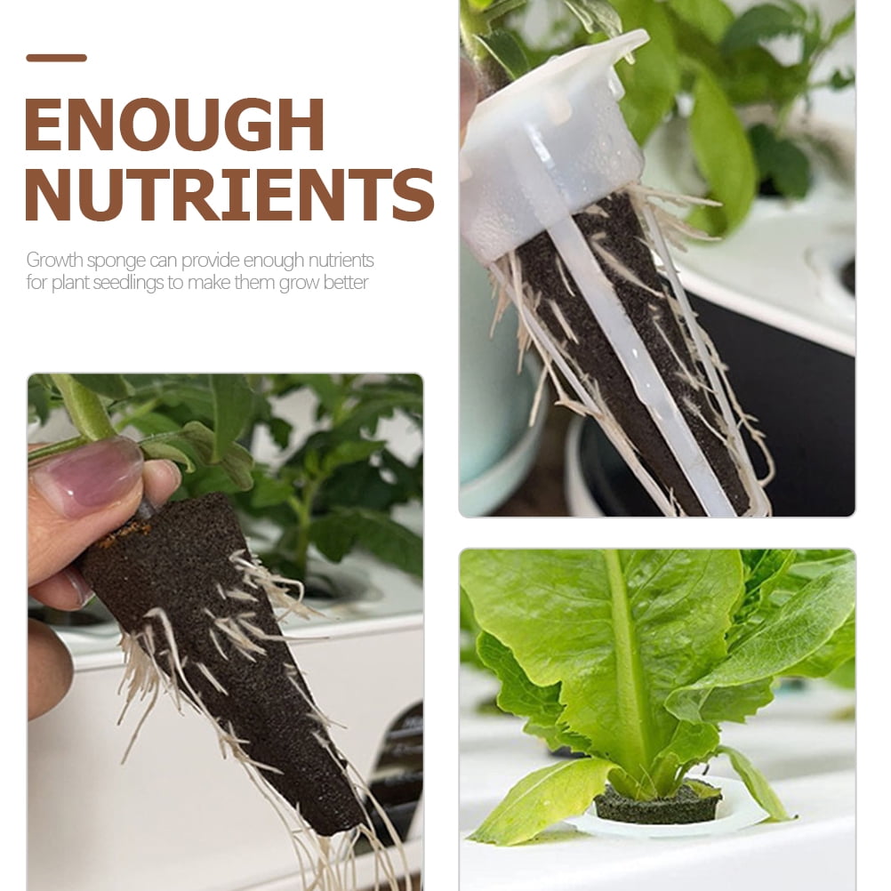 FRCOLOR Hydroponic Grow Sponge for Plant Use Soft Fine Texture with ...