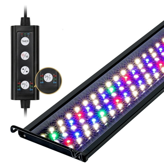 Tetra LED Hood, Low-Profile Aquarium Hood with Hidden Lighting ...