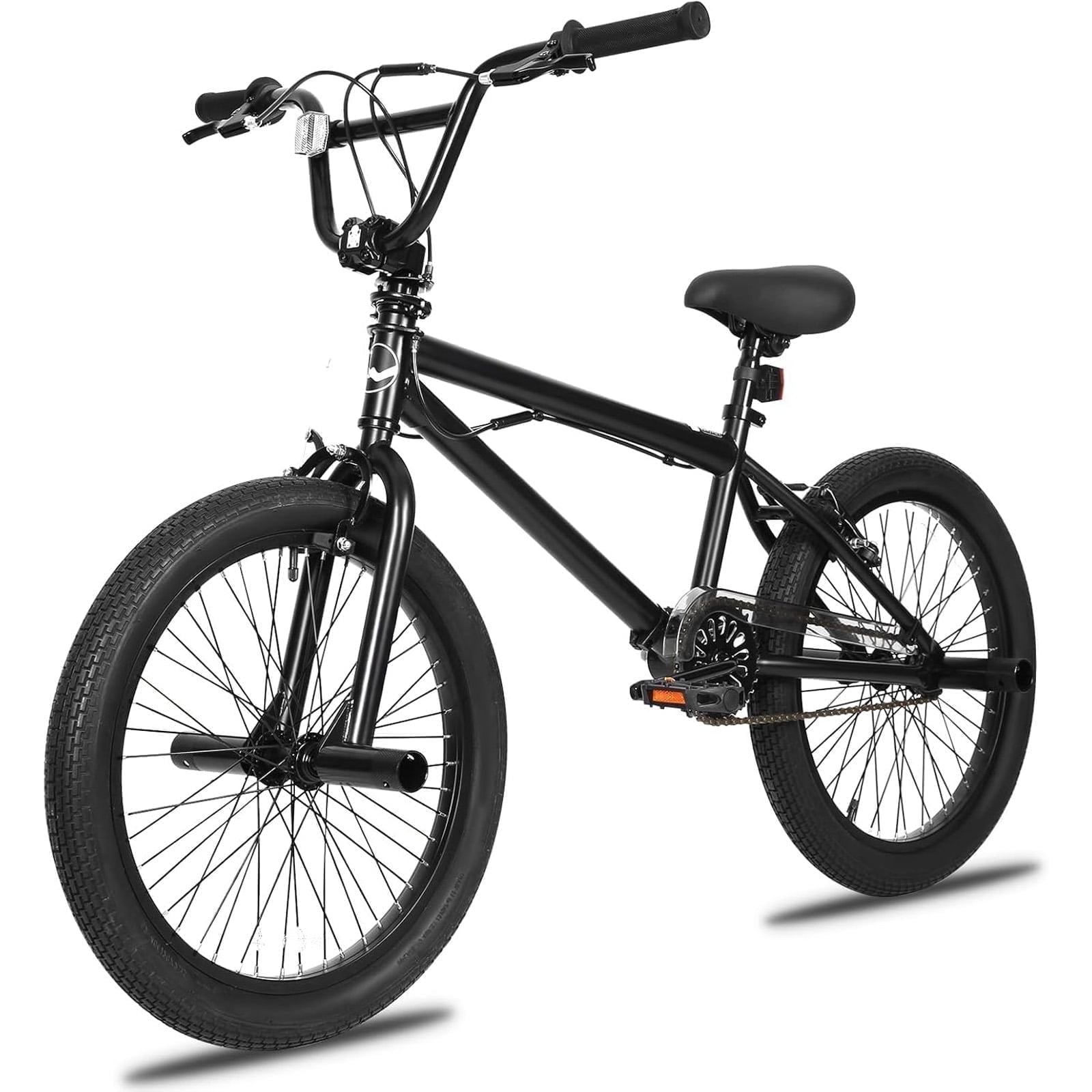 Hykolity 20 inch BMX Bike Freestyle Cycling Trick Bicycle with 4 Pegs ...