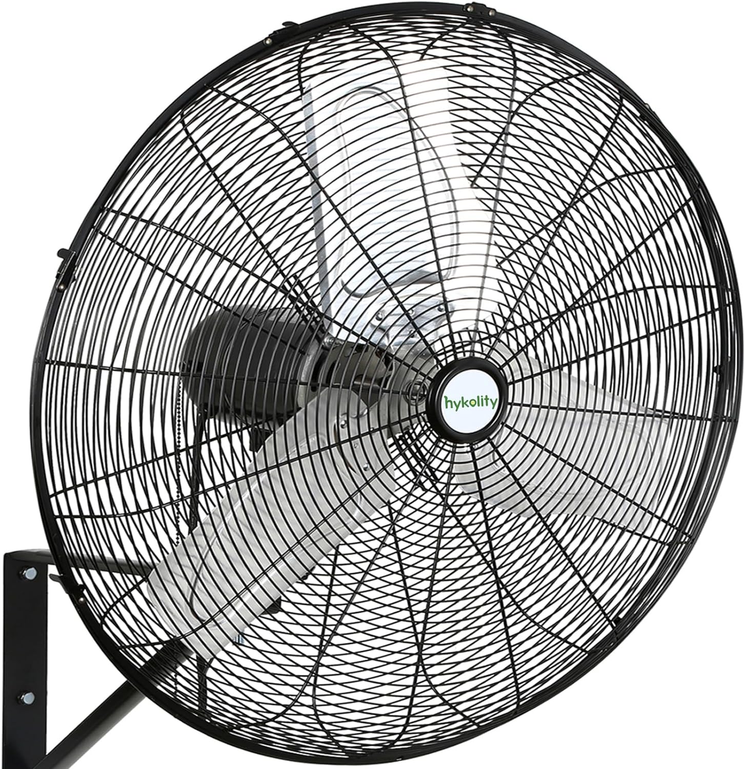 hykolity 6500 CFM 24 in. High Velocity Industrial Wall Fan, 3-Speed ...