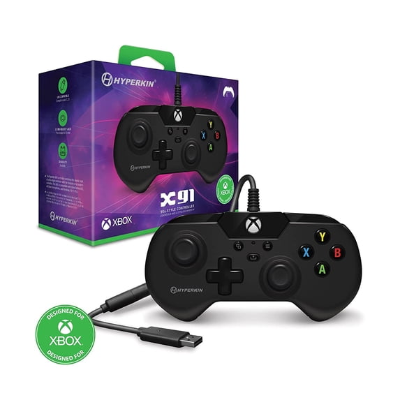 Hyperkin X91 Ice Wired Controller for Xbox Series X/S/One/Windows 10/11 ...