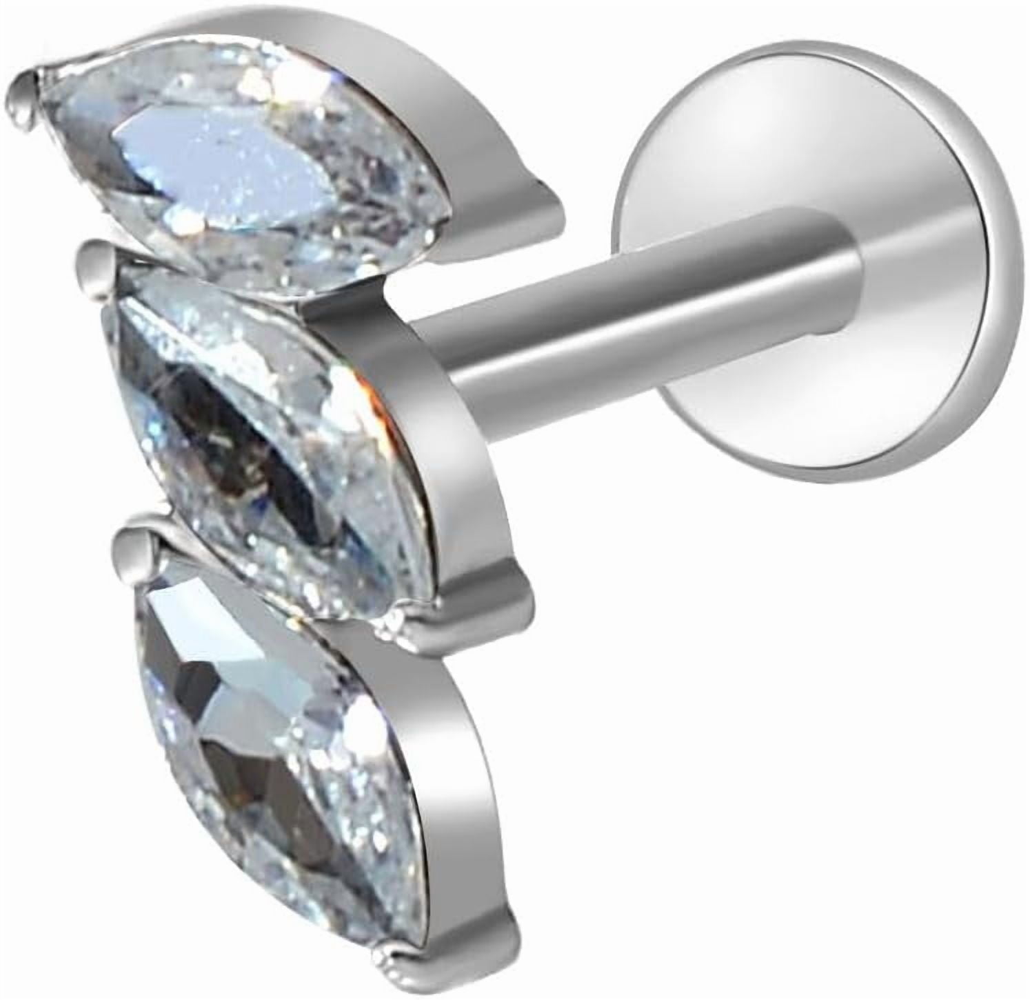 hypoallergenic G23 titanium Ear Jewelry Collection studs new piercing ...