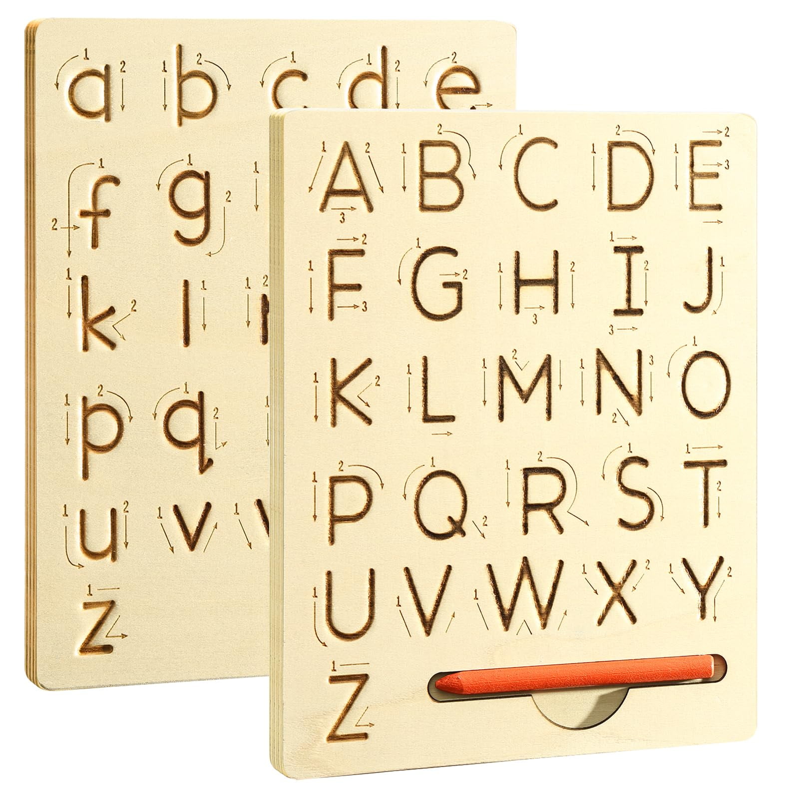 hzsshb Wooden Letters Practicing TSF6 Board,Reusable Handwriting ...