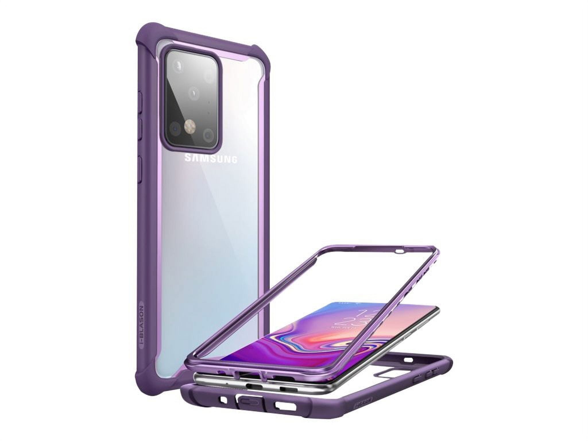 i-Blason Ares Case for Samsung Galaxy S20 Ultra 5G (2020 Release), Dual Layer Rugged Clear ...