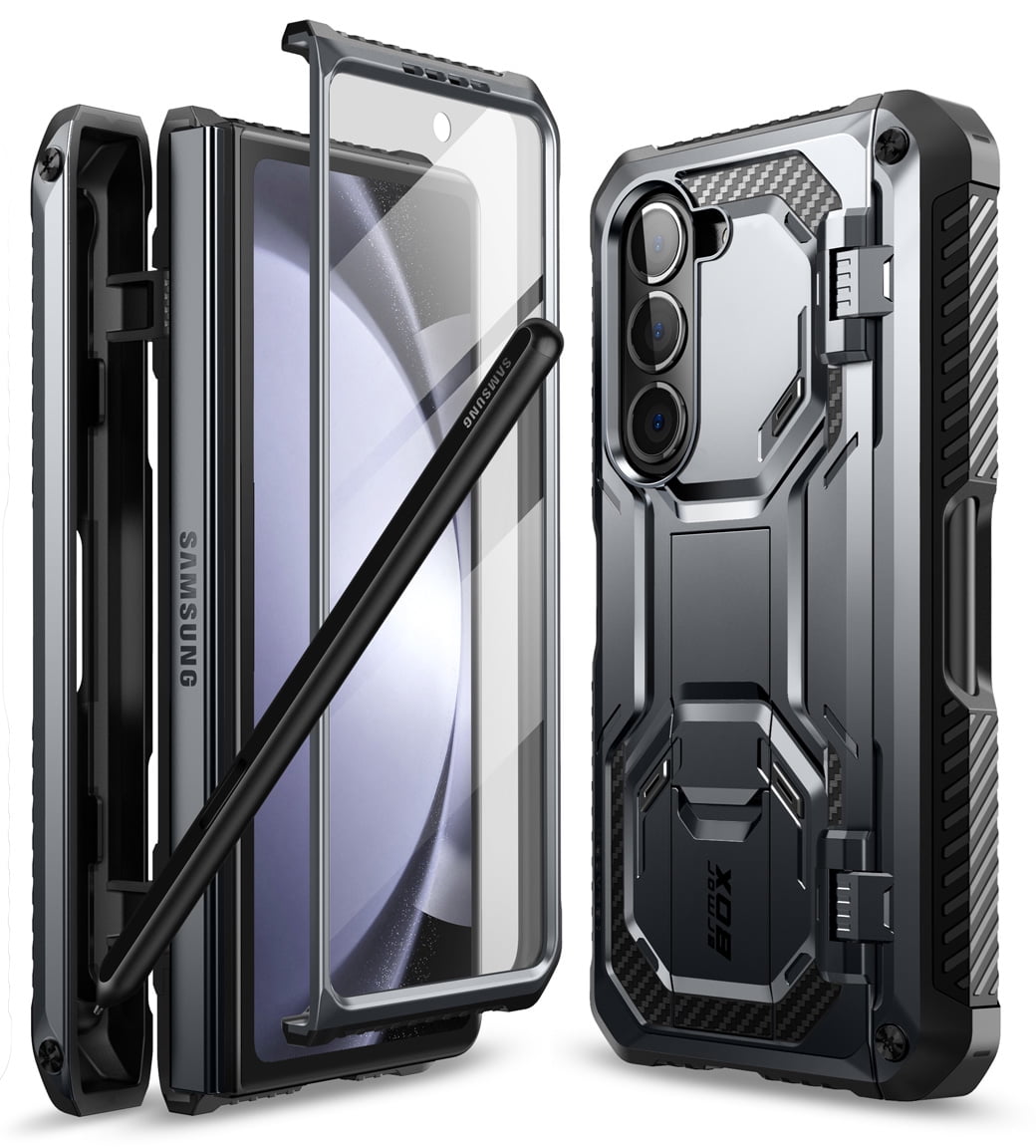 i-Blason Armorbox Designed for Samsung Galaxy Z Fold 5 Case (2023 Release) with Pen Holder ...