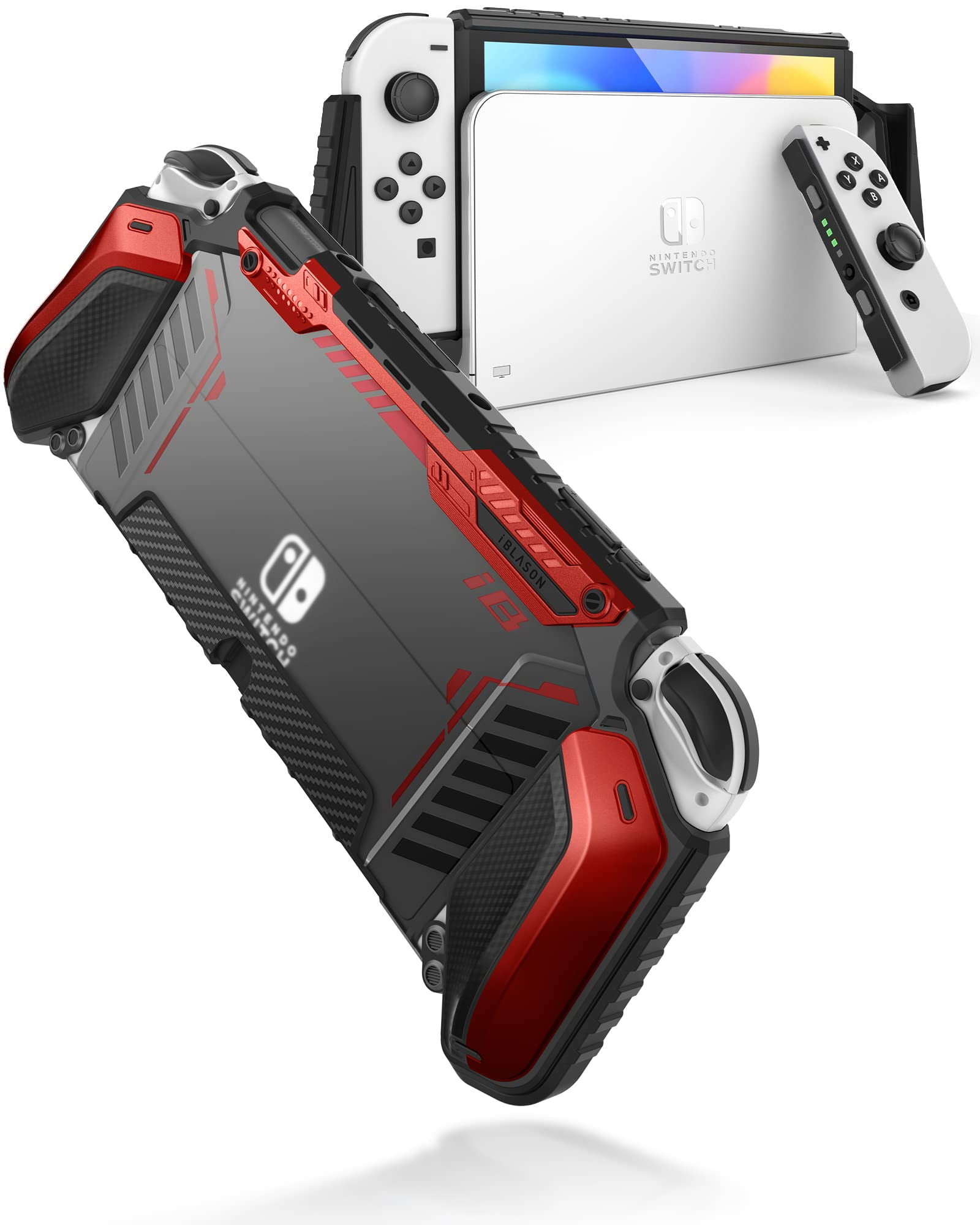 i-Blason Armorbox Rugged Case for Nintendo Switch OLED 2021 - Dockable ...