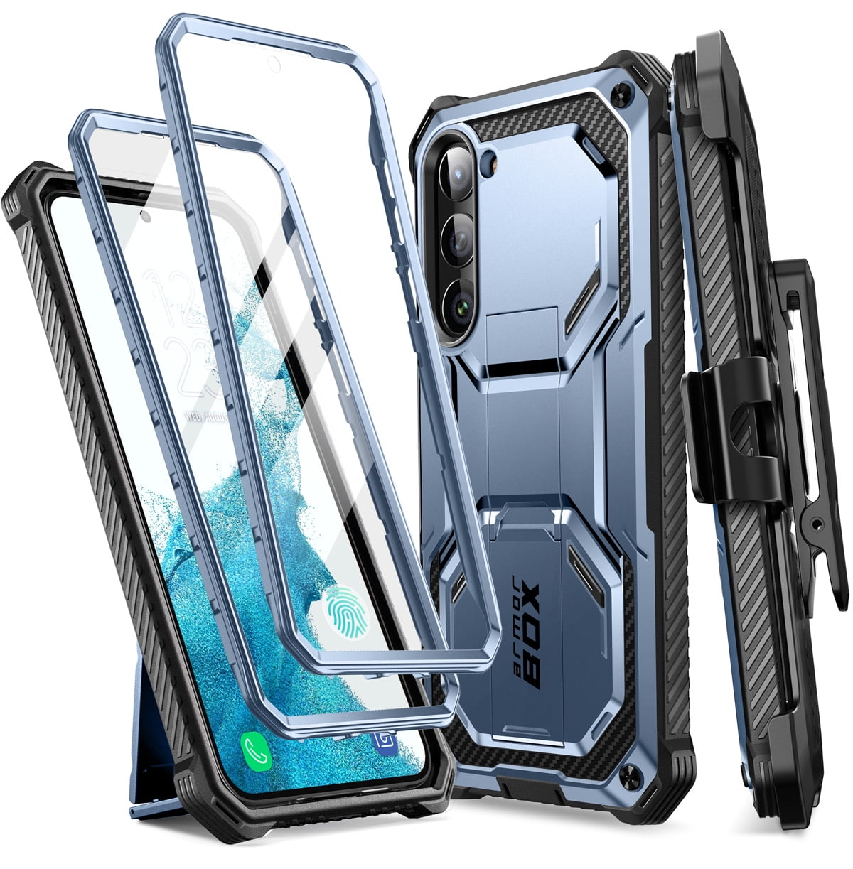 i-Blason Armorbox Series Designed for Samsung Galaxy S23 5G (2023 Release), Full-Body Rugged ...