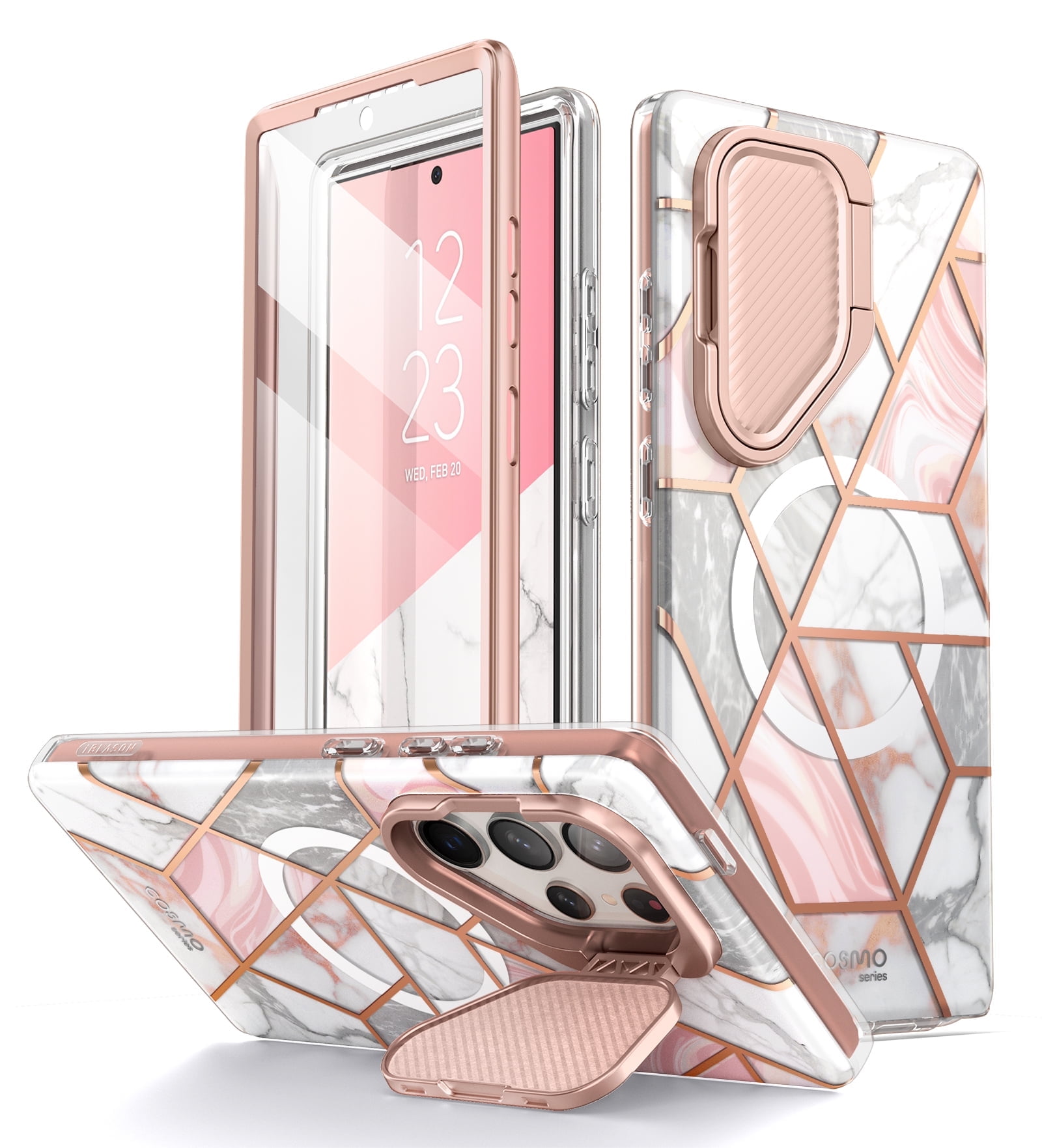 i-Blason Cosmo Mag for Samsung Galaxy S24 Ultra Case with Camera Cover ...