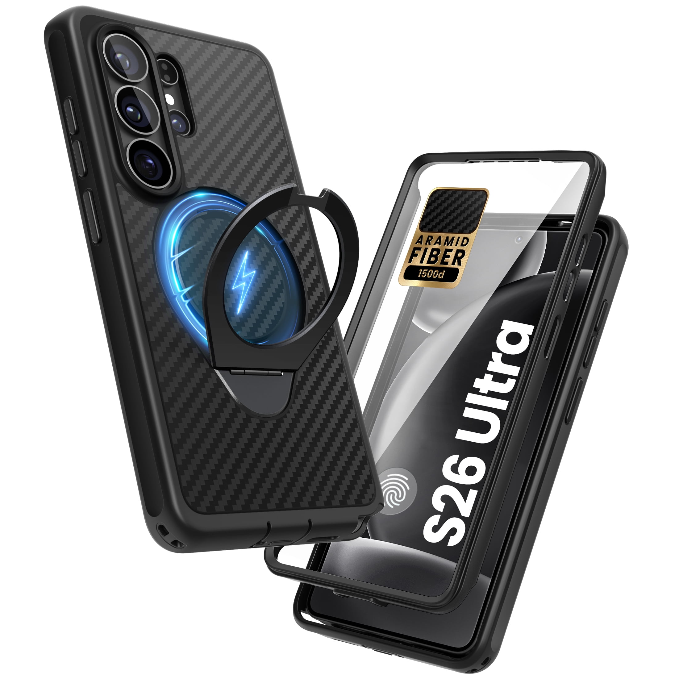 i-Blason Cosmo for Samsung Galaxy S26 Ultra 6.9" Case with Ring Holder ...