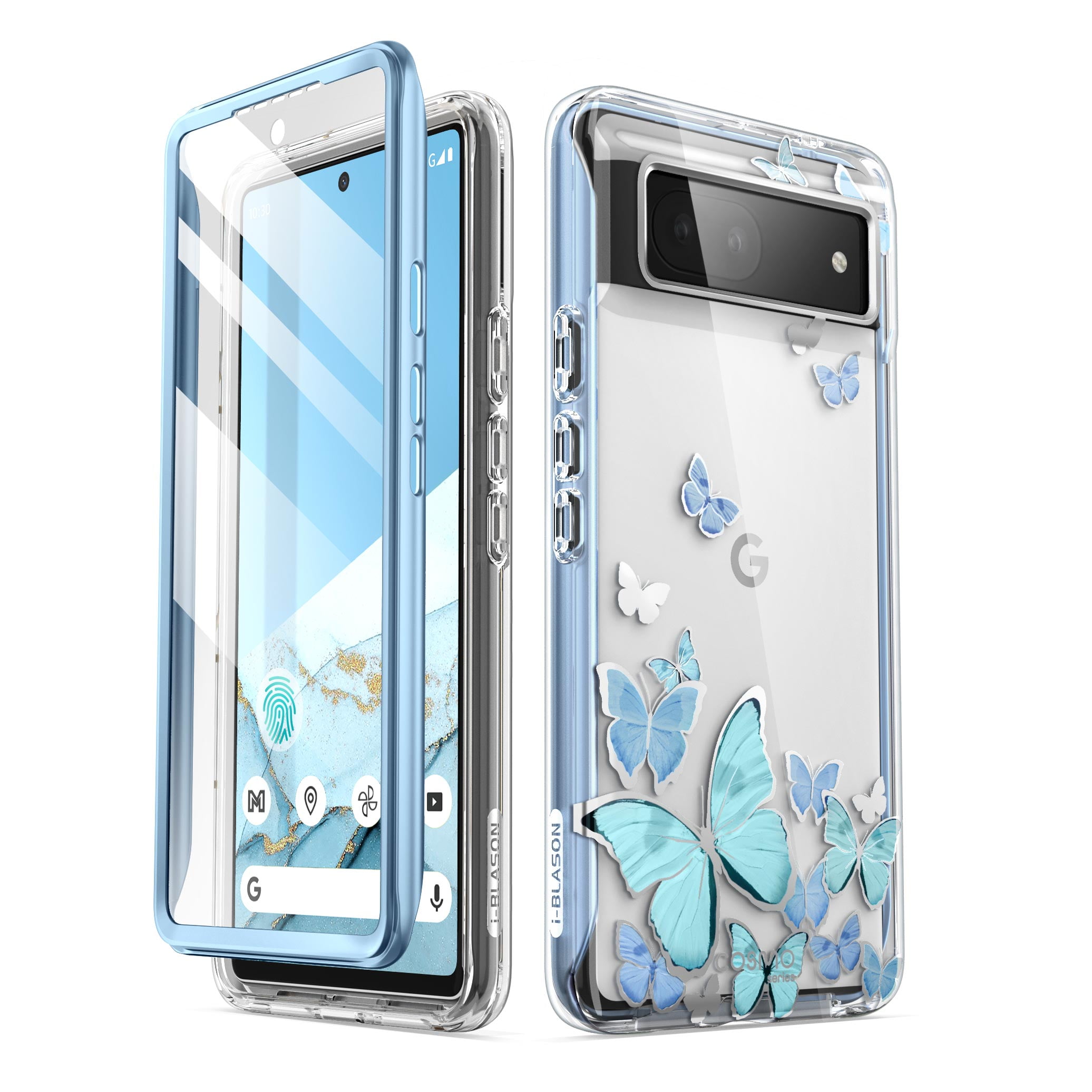 i-Blason Cosmo Phone Case for Google Pixel 6a (2022), Full-Body ...
