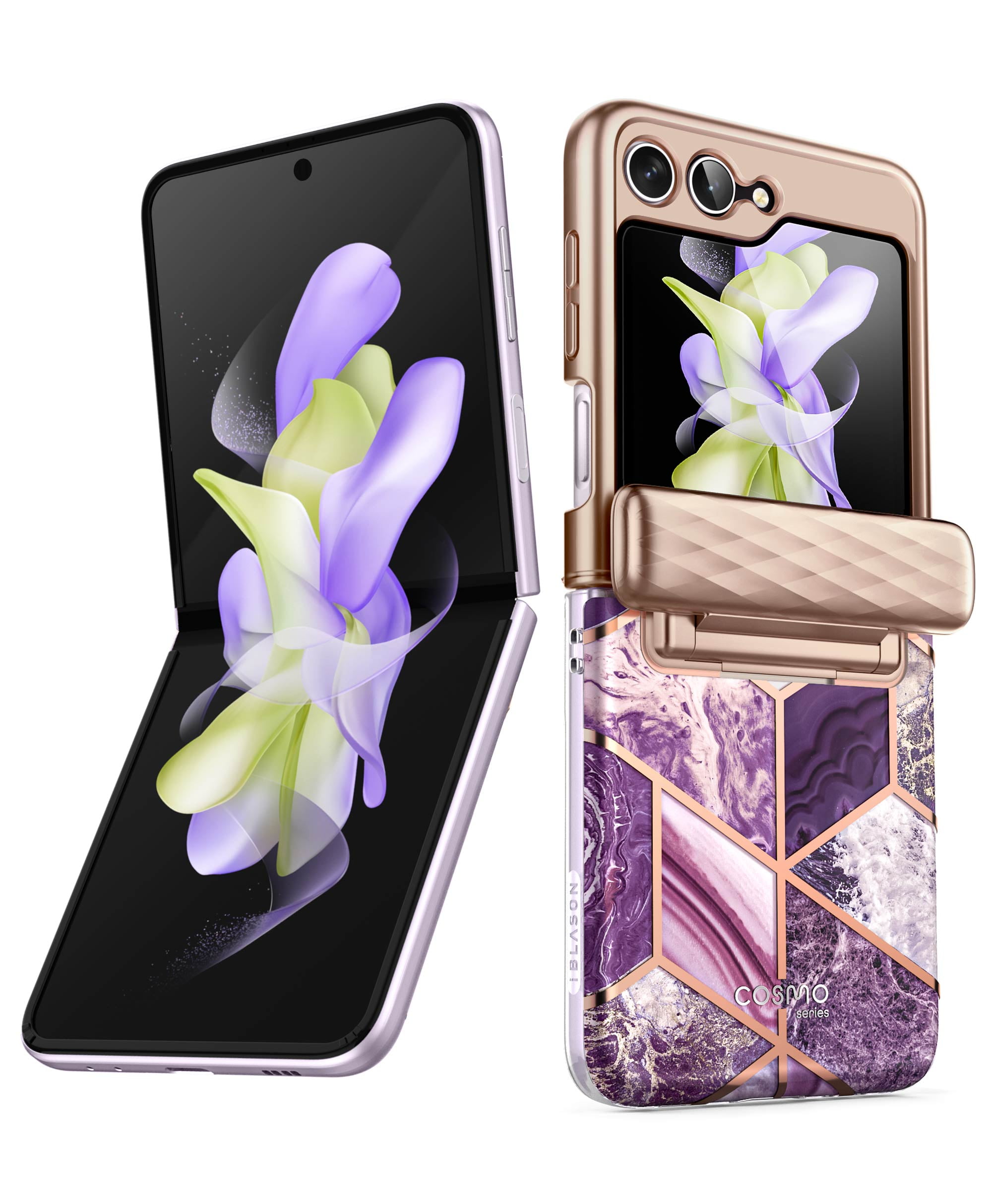 i-Blason Cosmo Galaxy Z Flip 5 5G (2023) Protective Case, Ameth Purple ...