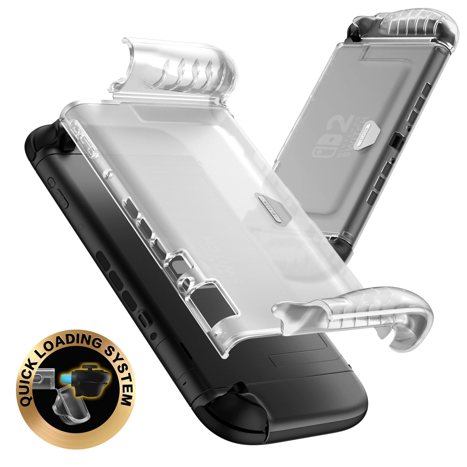 i-Blason for Nintendo Switch 2 Case 2025, Durable Slim Matte Clear Anti ...