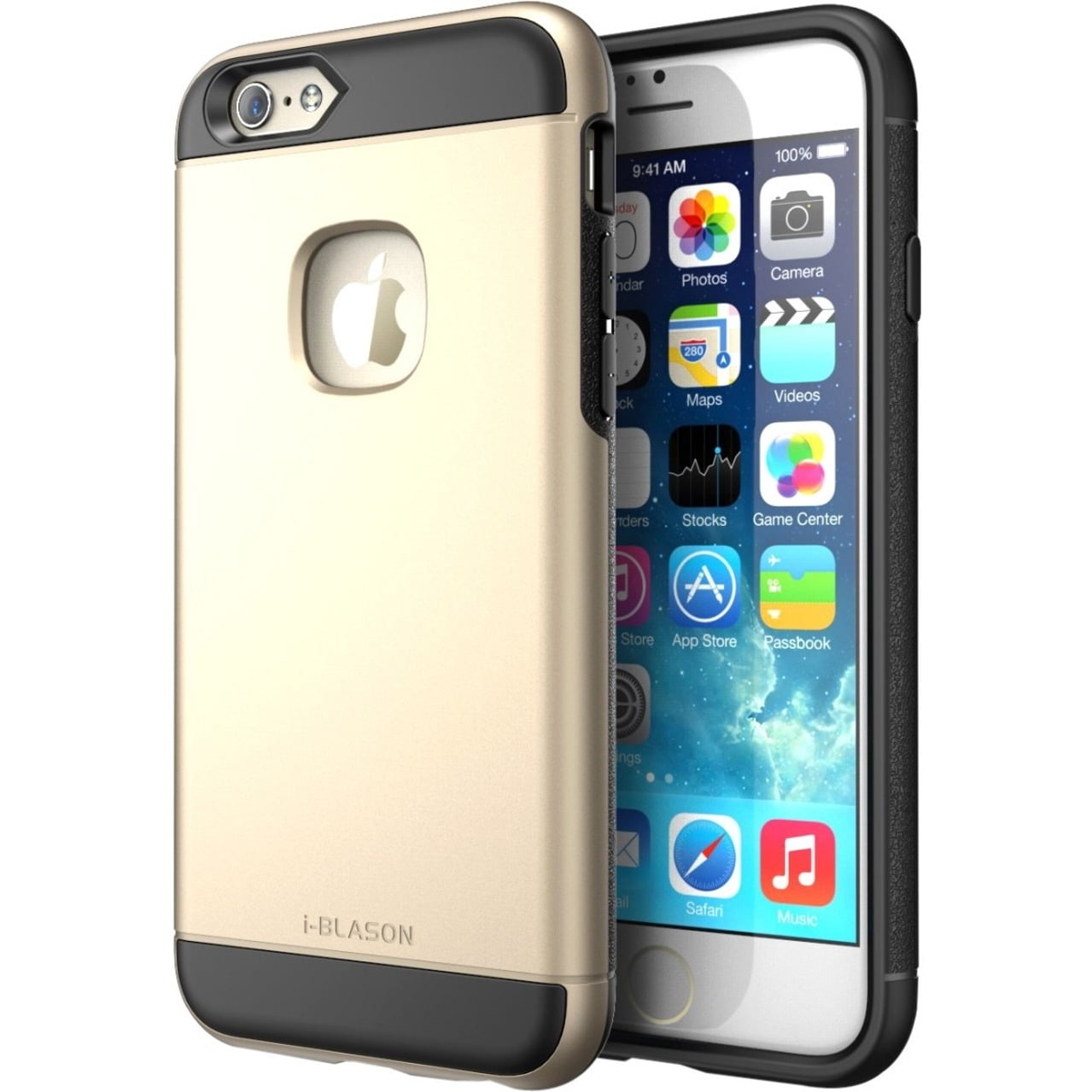 iPhone 6S Plus & 6 Plus Unity Dual Layer Ultra Slim Armored Hybrid Case ...