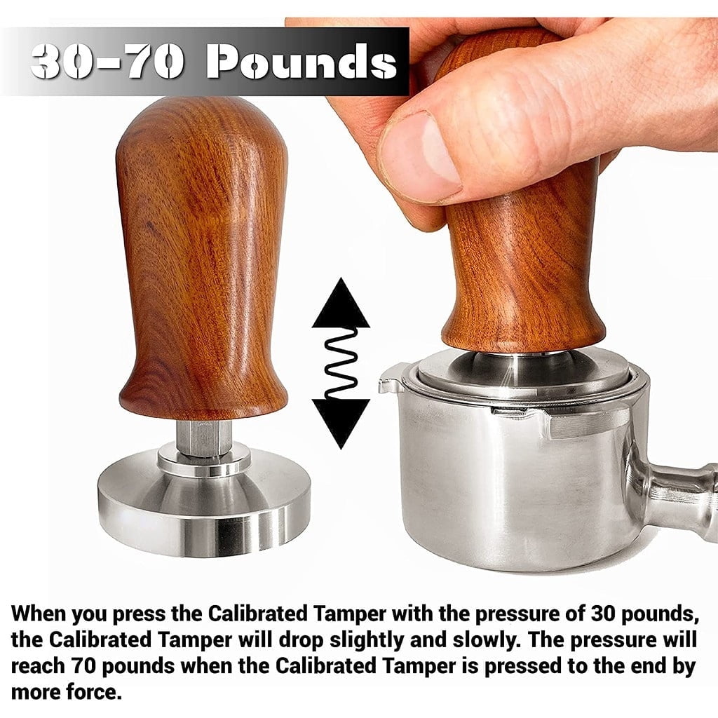 i Cafilas Espresso Coffee Tamper Professional Pressure Coffee Press ...