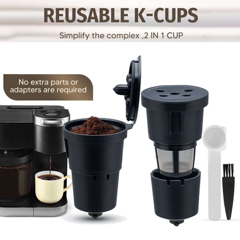 i Cafilas Pack of 3 Reusable Capsules Pods Coffee Filters Replacement ...