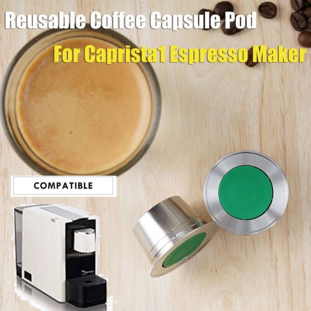 i Cafilas Espresso Compatible Refillable Coffee Capsule Pod for ...
