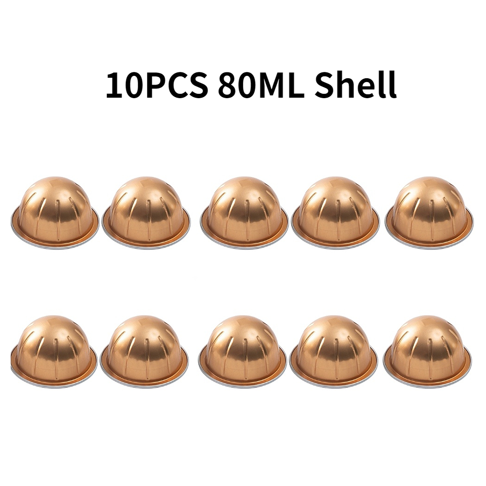 i Cafilas Reusable Coffee Capsules Refillable Pods for Nespresso Vertuo ...