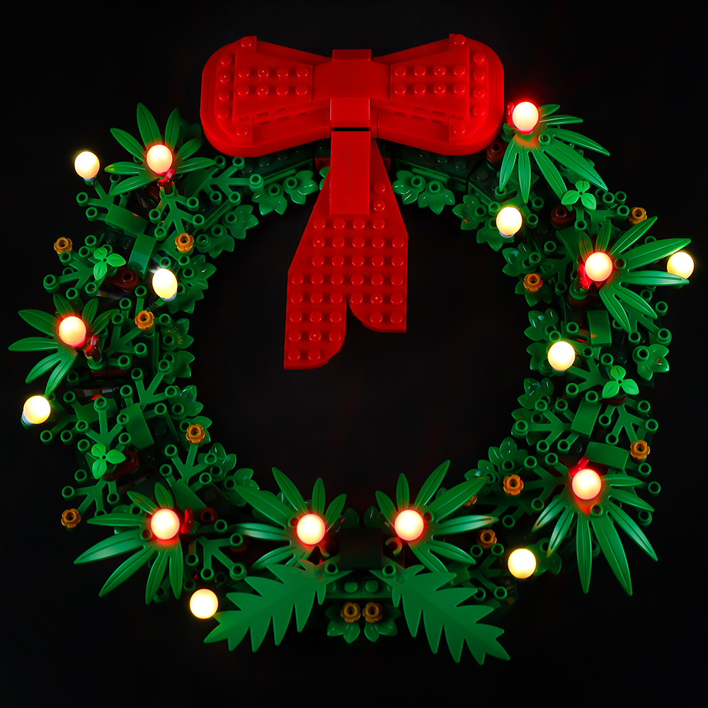 Adult Lego 40426 Christmas Wreath 2 in 1 510 pieces, Xmas Holiday Set ...