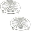 Casewin Cooling Rack with Legs Dia 9.5" Round Stainless Steel Barbecue ...