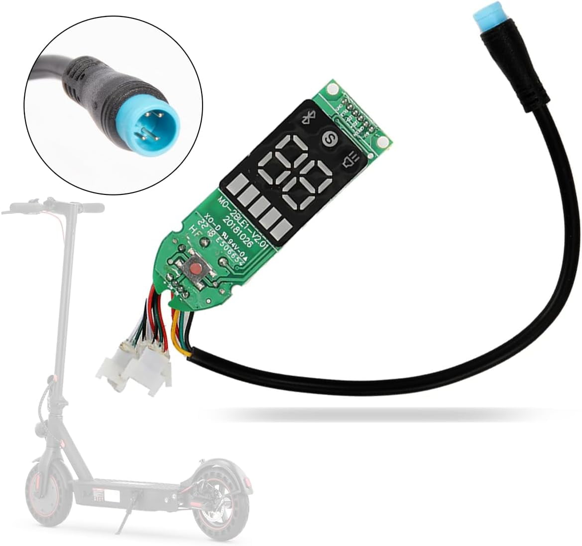 i Scooter i9 Electric Scooter Display LCD Electric Scooter Digital ...