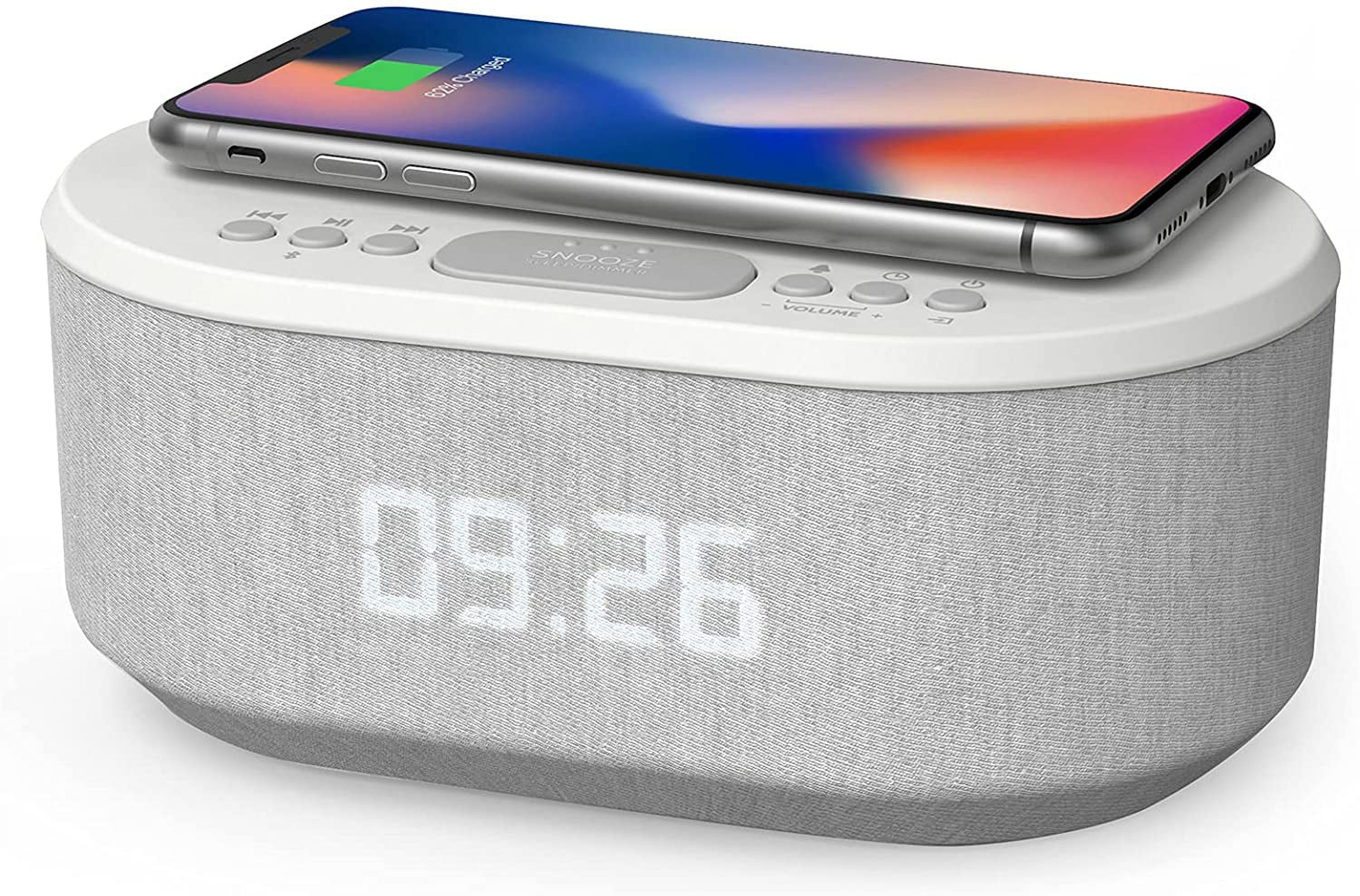 i box Dawn RadioFM , Bluetooth Wireless Speaker, Fast Charging, Clock ...