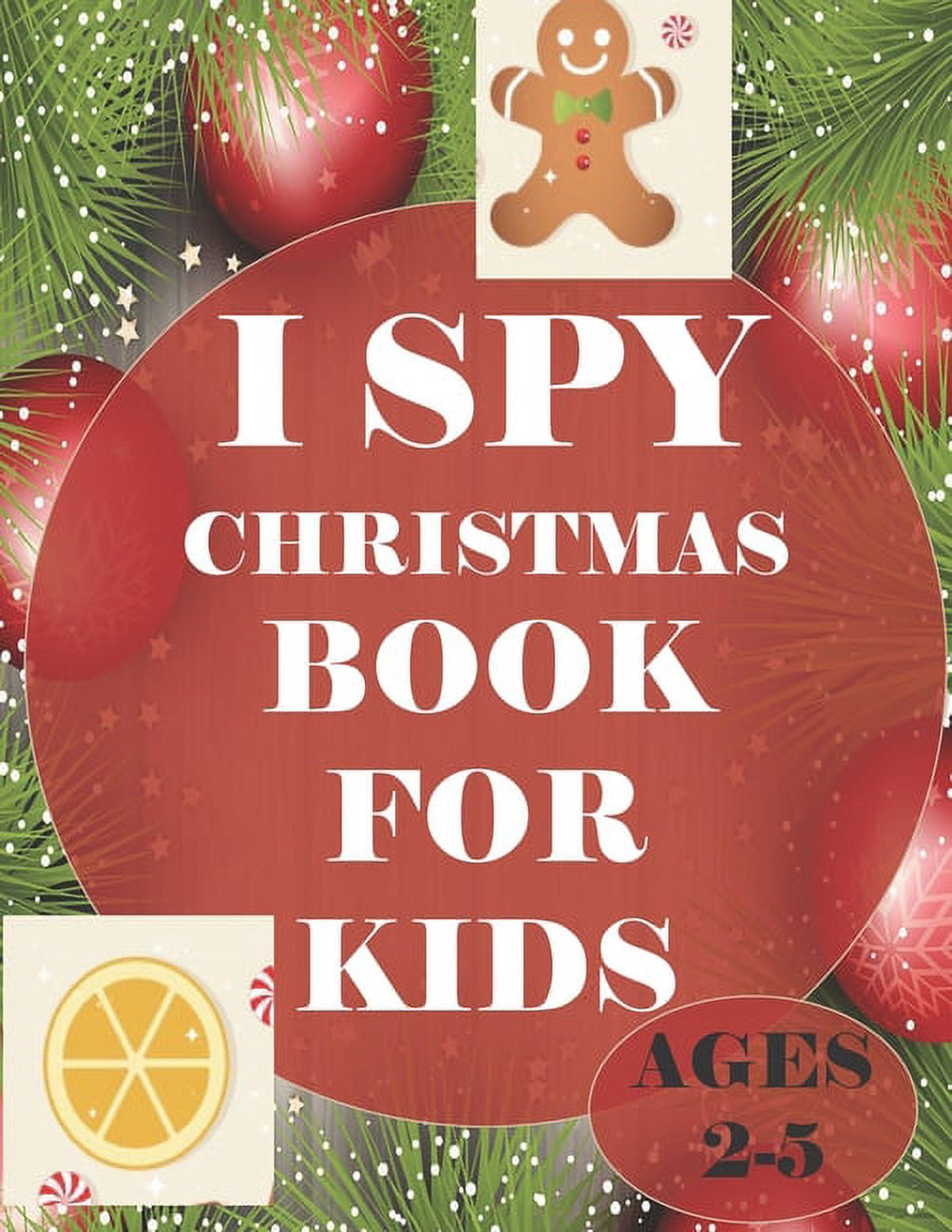 i spy Christmas book for kids Age 2-5: A fun coloring Activity Books ...